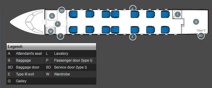 crj-200-layout - American Aircraft Sales